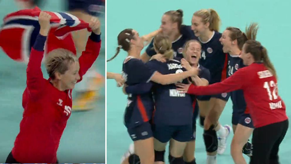 Handboll: Norge vann OS-guld i handboll mot Frankrike | SVT Sport