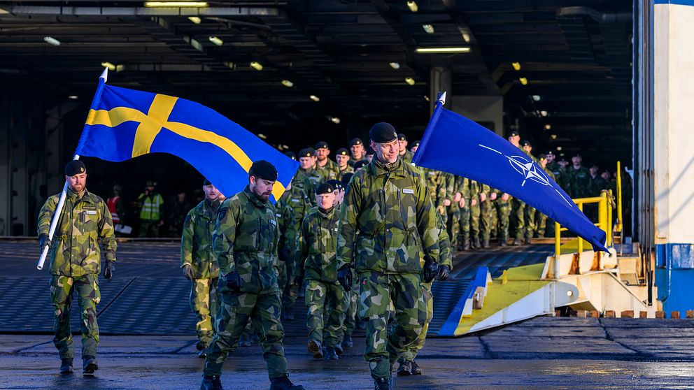 Sverige formellt medlem i Nato – Kristersson: ”Djupt tacksamma” | SVT ...