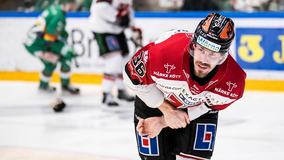 Ishockey: Örebros Emil Larsson missar sannolikt resten av säsongen efter skridskoskena på ...