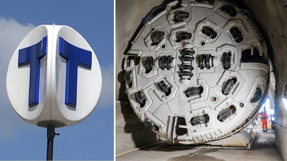 Tunnelbanans gula linje ska byggas med gigantiska tunnelborrar | SVT ...