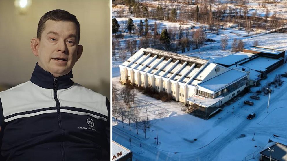 Se Mats farväl till hjärtat i Malmberget: Sporthallen | SVT Nyheter