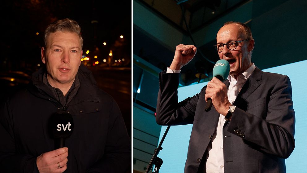 CDU vinnare i valet i Tyskland | SVT Nyheter