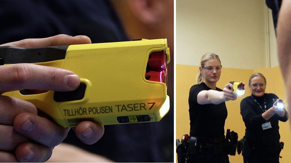 Nu får alla poliser tillgång till elchockvapen – ska fylla lucka mellan ...