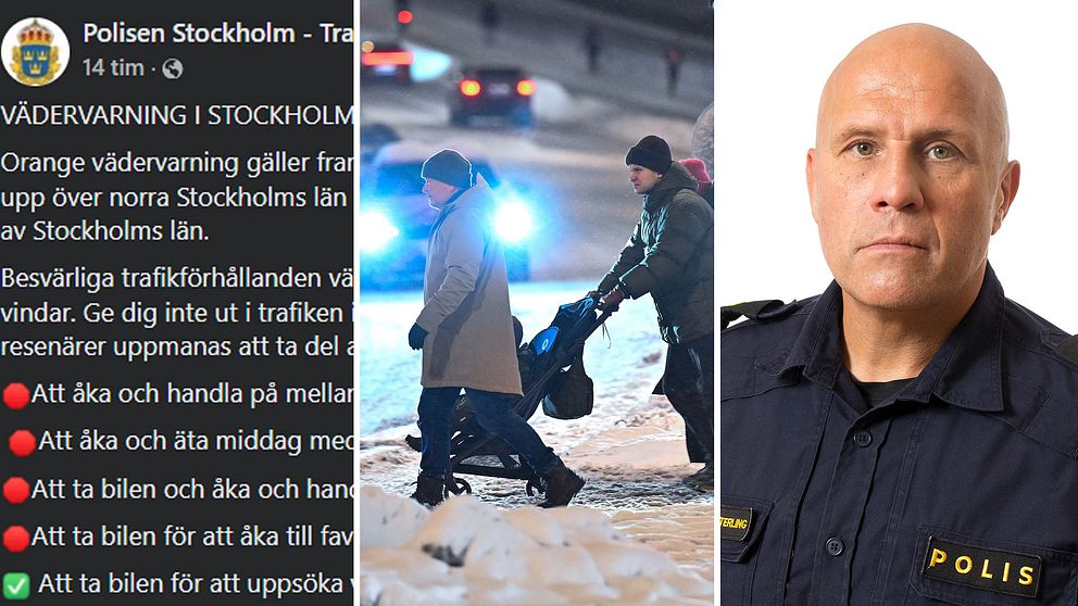 Snökaos och varningar – men stockholmare nöjda med snön: ”Lyser upp ...