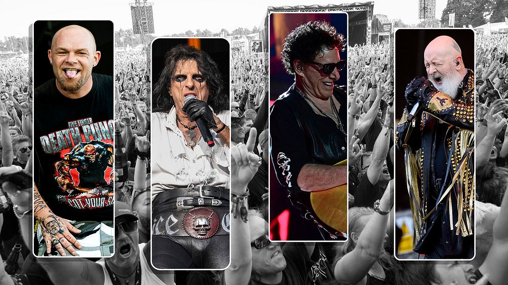 Guide, nyheter och spelschema: Allt du behöver veta om Sweden Rock Festival 2024 | SVT Nyheter
