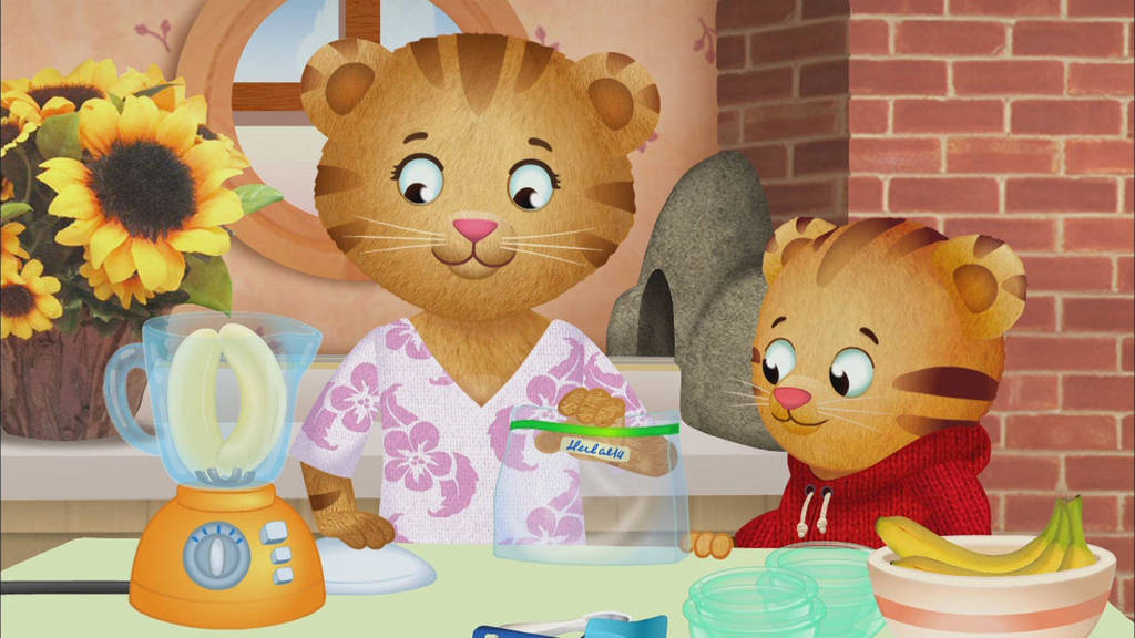 Daniel Tigers kvarter – Daniel smakar på ny mat | SVT Play