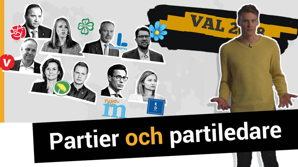 Lilla Aktuellt: Valet – 7. Sveriges partier | SVT Play