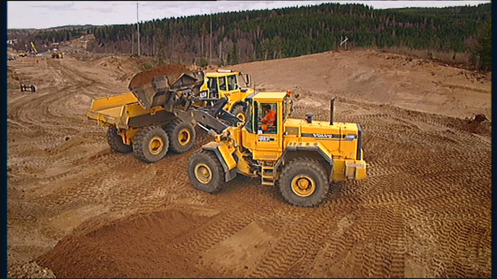 Stora maskiner – Hjullastare | SVT Play