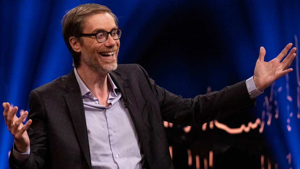 Skavlan – Stephen Merchant om gången han var nära på att drunkna | SVT Play