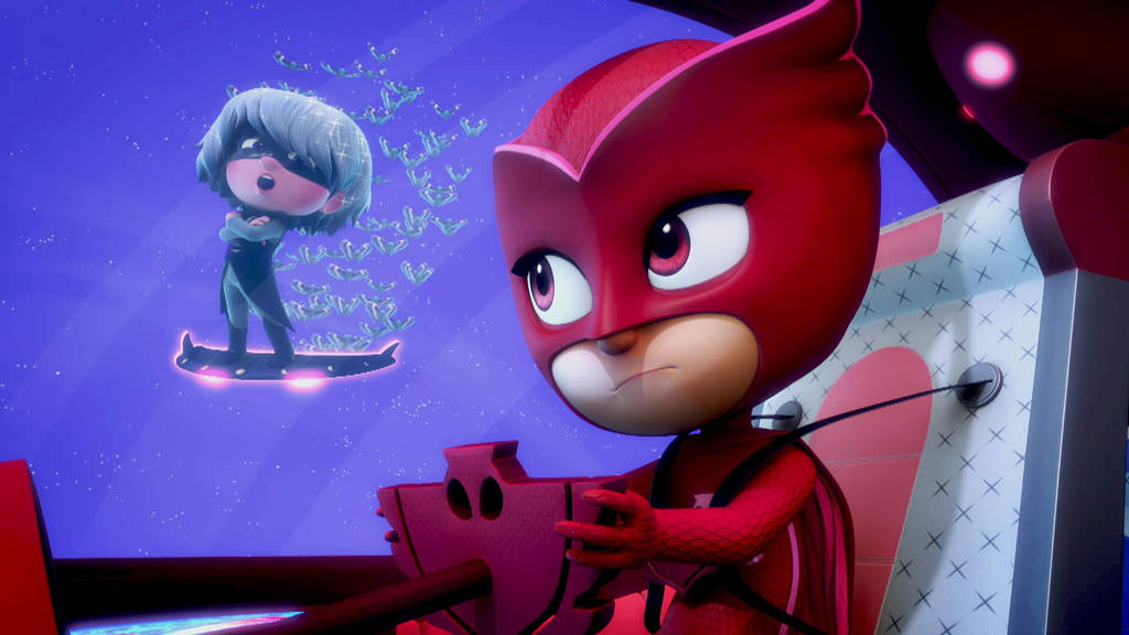 Pyjamashjältarna – Ugglis månproblem | SVT Play