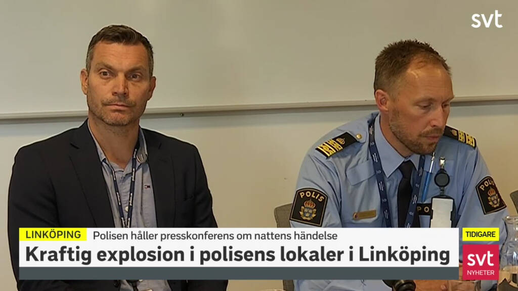 Nyheter Direkt Linköpingsexplosion Svt Play