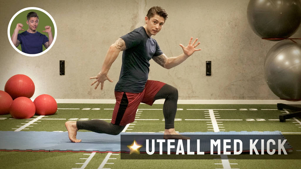 Alex träning – Utfall med kick | SVT Play