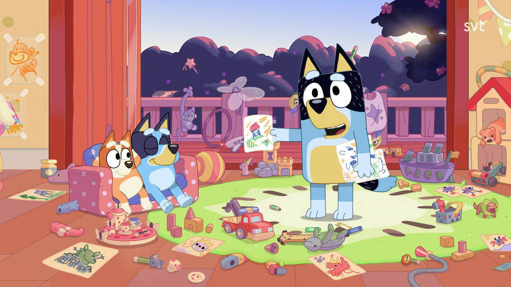 Bluey – Robotpappan | SVT Play