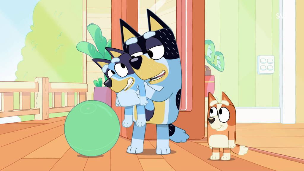 Bluey – Yogaboll | SVT Play