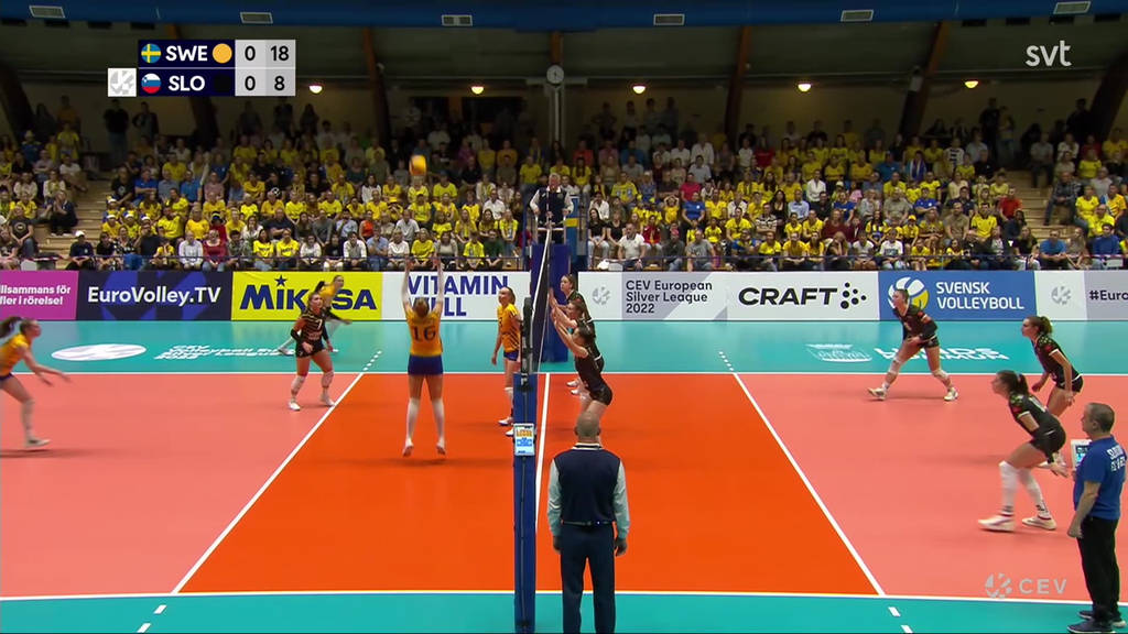 Volleyboll: European Silver League – Sverige-Slovenien | SVT Play