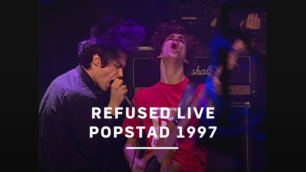 Refused live Popstad 1997 | SVT Play