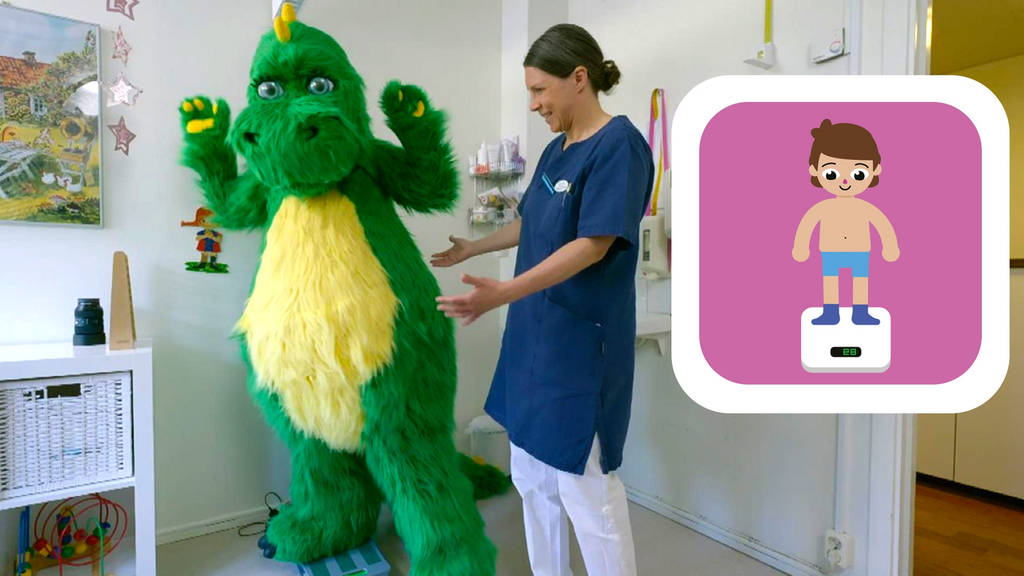 Bolibompa: Draken följer med – Mäta och väga | SVT Play