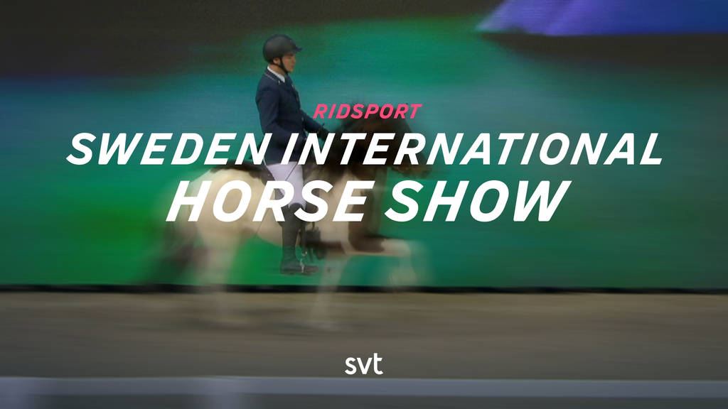 Ridsport: Sweden International Horse Show – Tölt | SVT Play