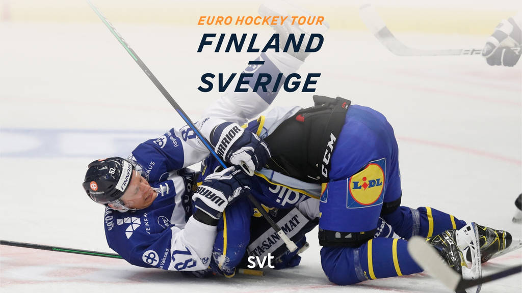 Ishockey: Euro Hockey Tour – Finland-Sverige | SVT Play