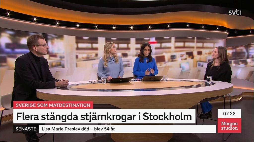 Morgonstudion – Avsnitt 10 – Flera stjärnkrogar stängda i Stockholm – det betyder det för ...