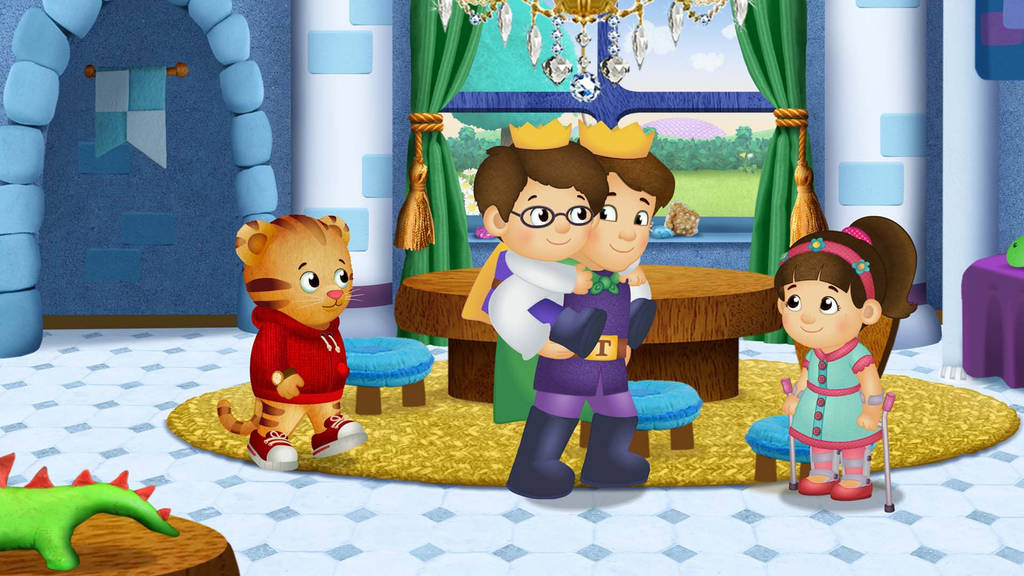 Daniel Tigers kvarter – Daniel har kungligt kul | SVT Play