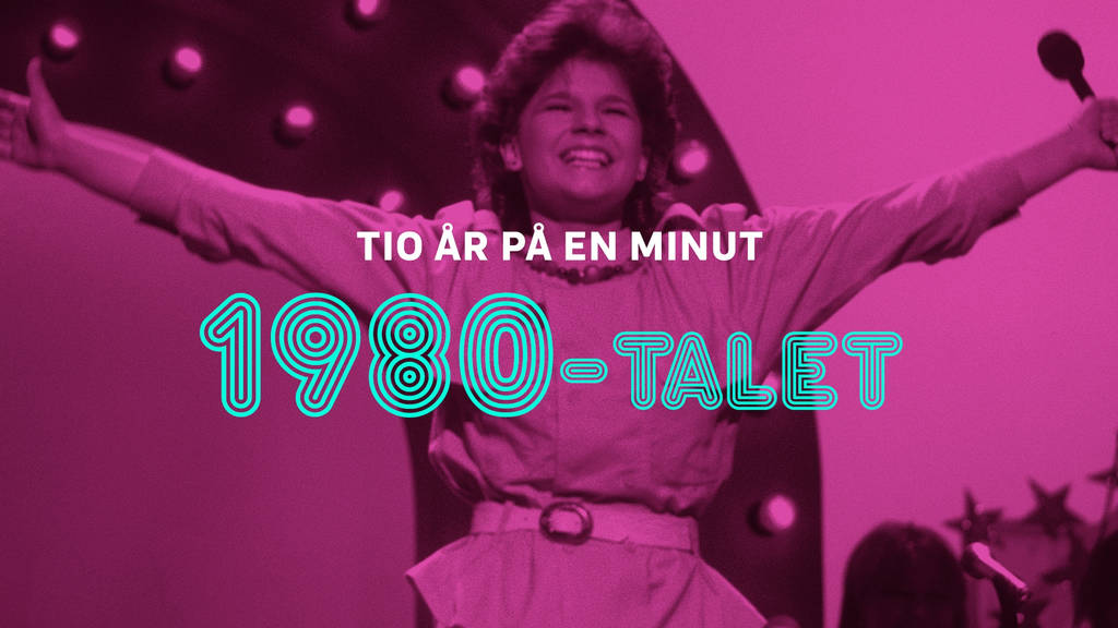 Tio år på en minut – 1980-talet | SVT Play