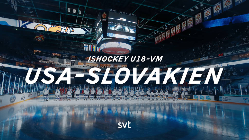 Ishockey: U18-VM – USA-Slovakien | SVT Play