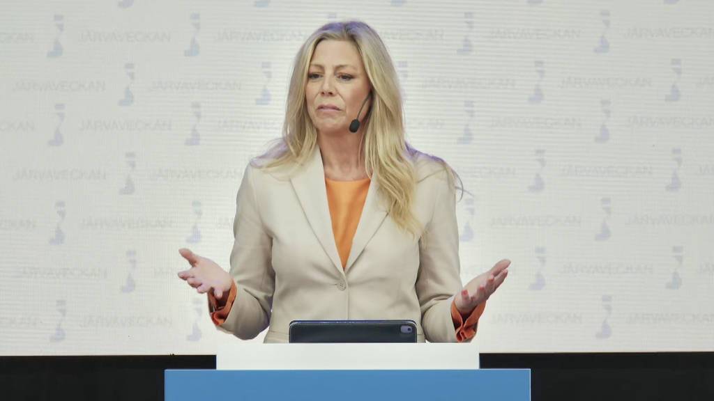 Almedalen: Partiledartal – Linda Lindberg (SD) | SVT Play