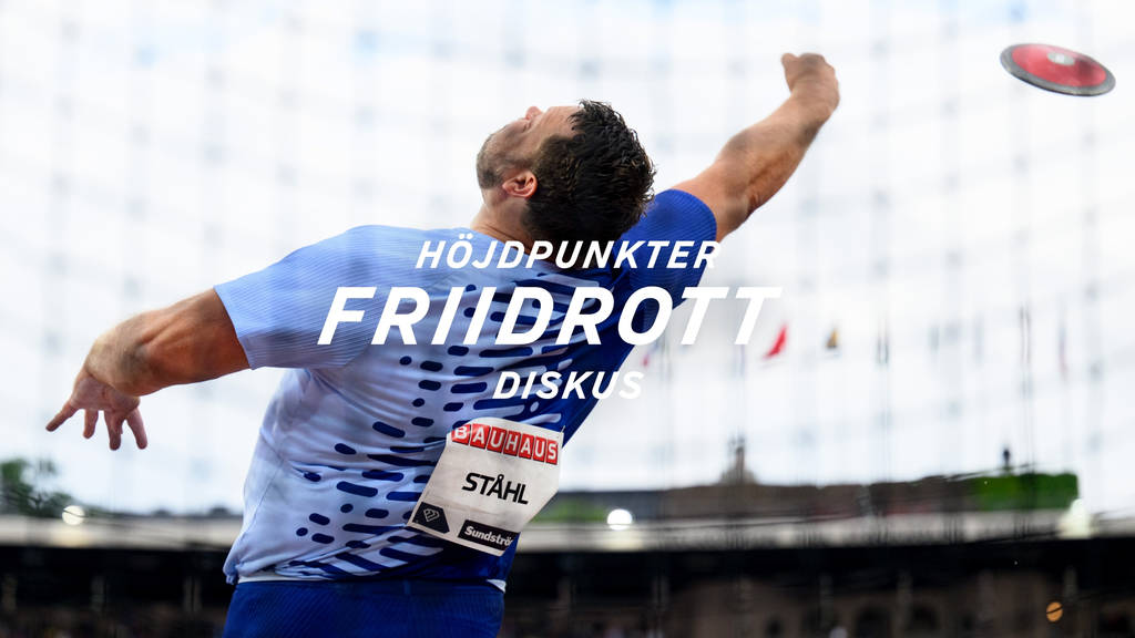 Friidrott: Höjdpunkter – Diamond League: Daniel Ståhl, diskus 2/7 | SVT ...