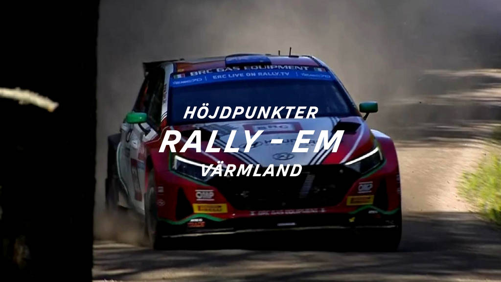 Rally-VM: Höjdpunkter – Rally-EM i Värmland - Hayden Paddon 8/7 | SVT Play