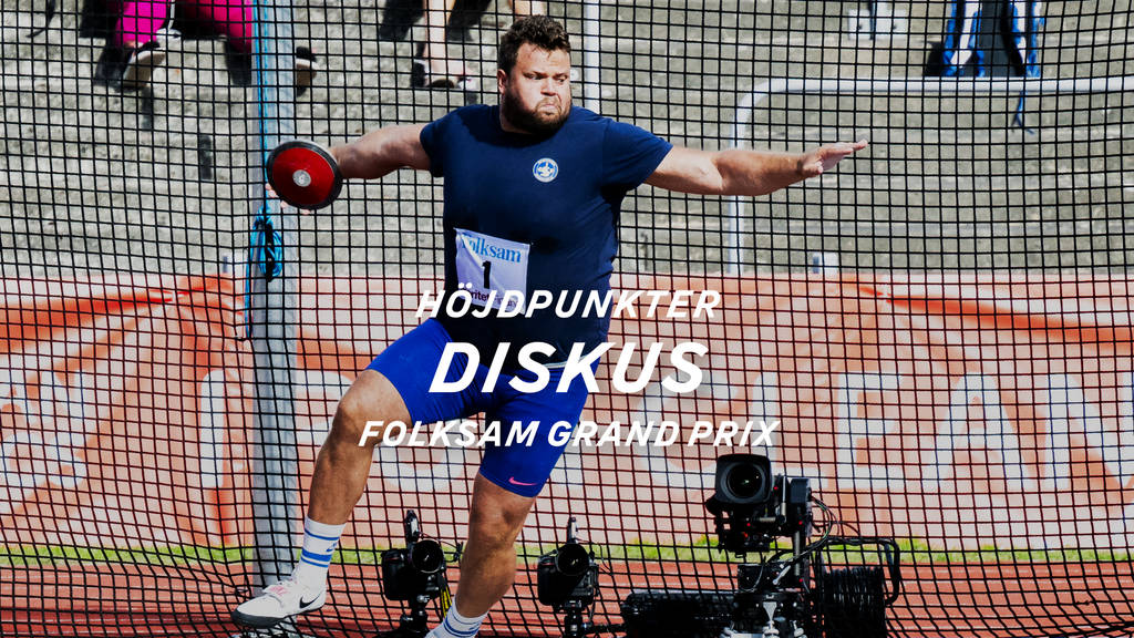 Friidrott: Höjdpunkter – Folksam GP: Daniel Ståhl, diskus 5/8 | SVT Play