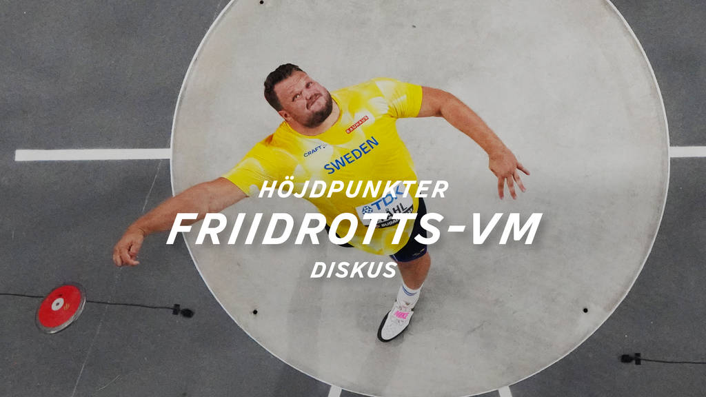 Friidrott: Höjdpunkter – Friidrotts-VM: Daniel Ståhl - diskus 21/8 ...