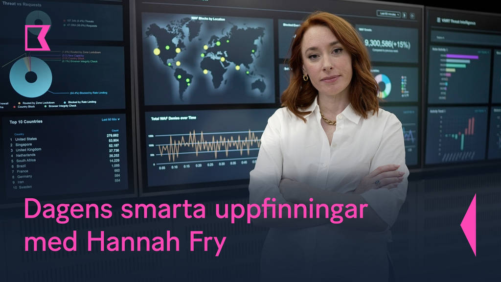 Dagens smarta uppfinningar med Hannah Fry | SVT Play