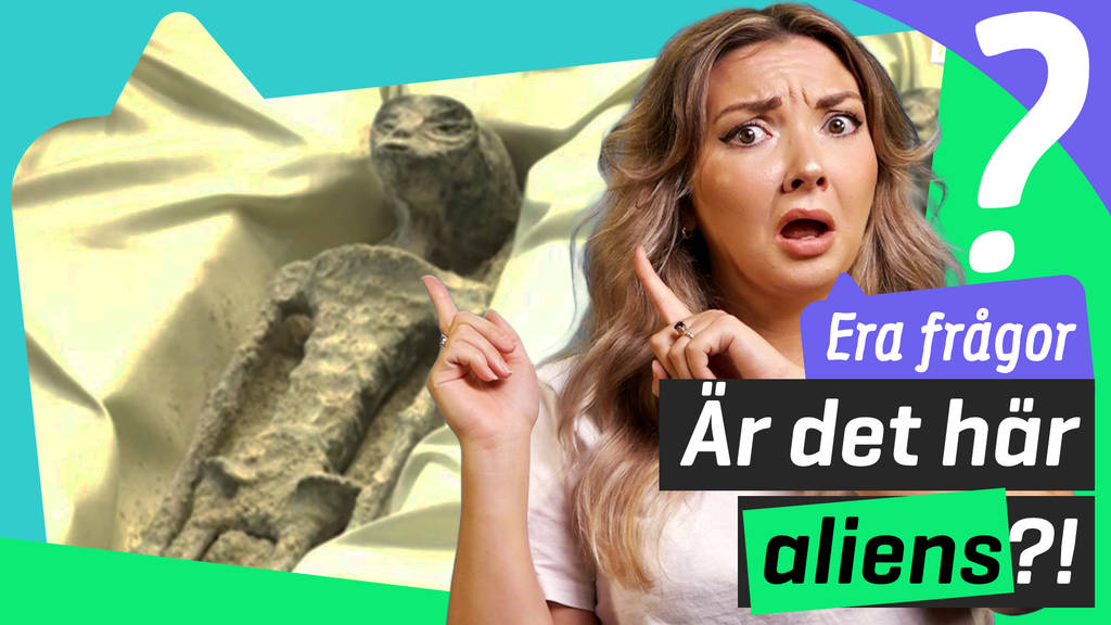 Lilla Aktuellt – Visades aliens upp i Mexiko? | SVT Play