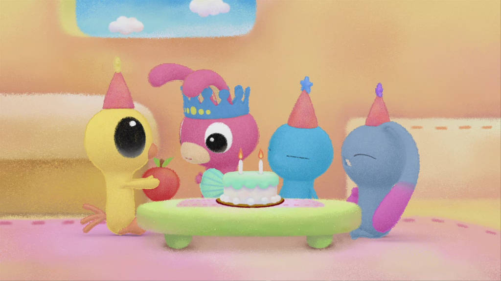 Långhalsen Lo – Lepos födelsedag | SVT Play