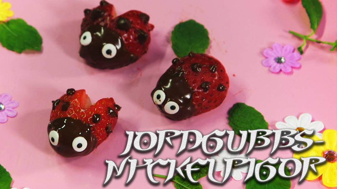 Supertipset – Fantasygott - Jordgubbsnyckelpigor | SVT Play