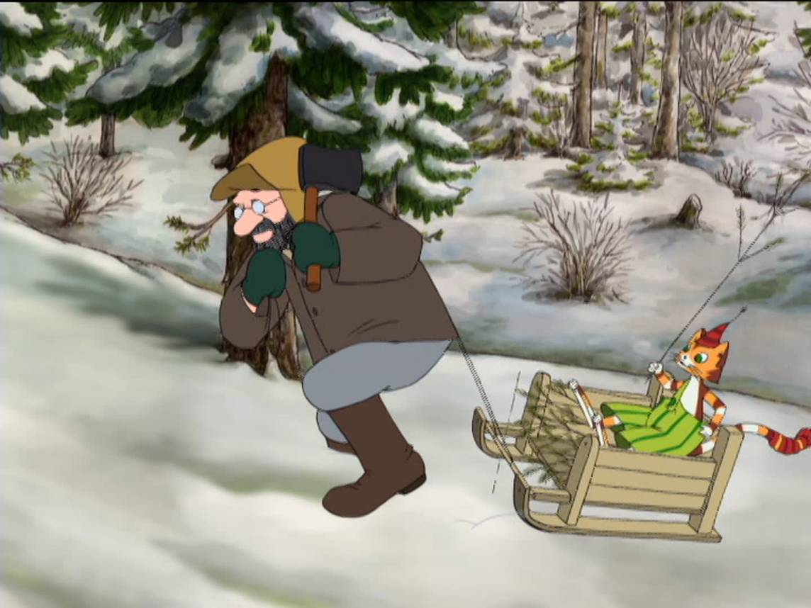 Pettson och Findus – 3. Pettson får julbesök | SVT Play