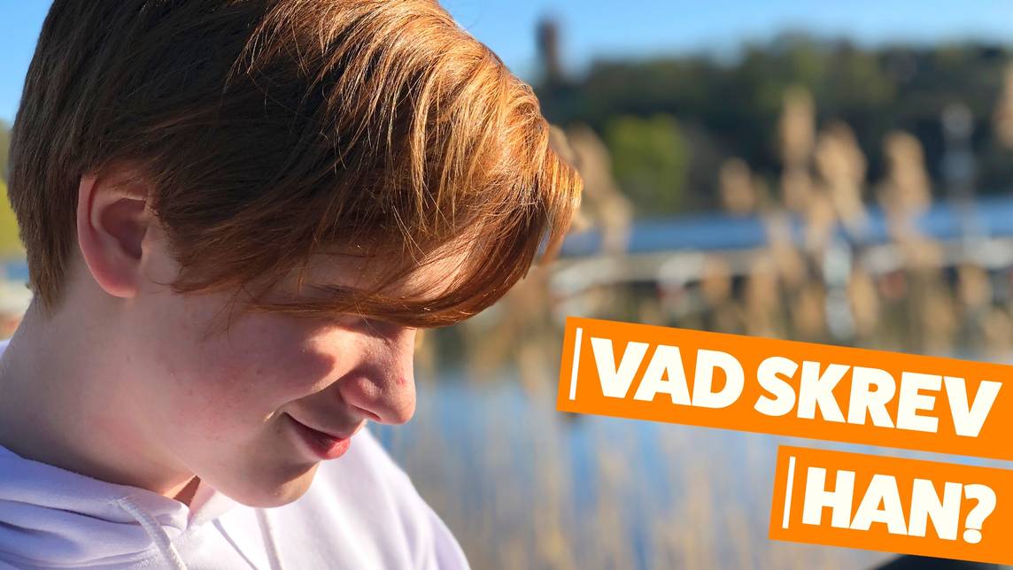 Jobbigt – 37. Tim – Vad skrev han? | SVT Play