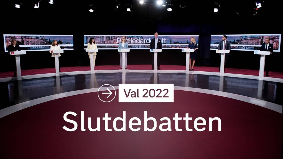 Val 2022: Slutdebatten | SVT Play