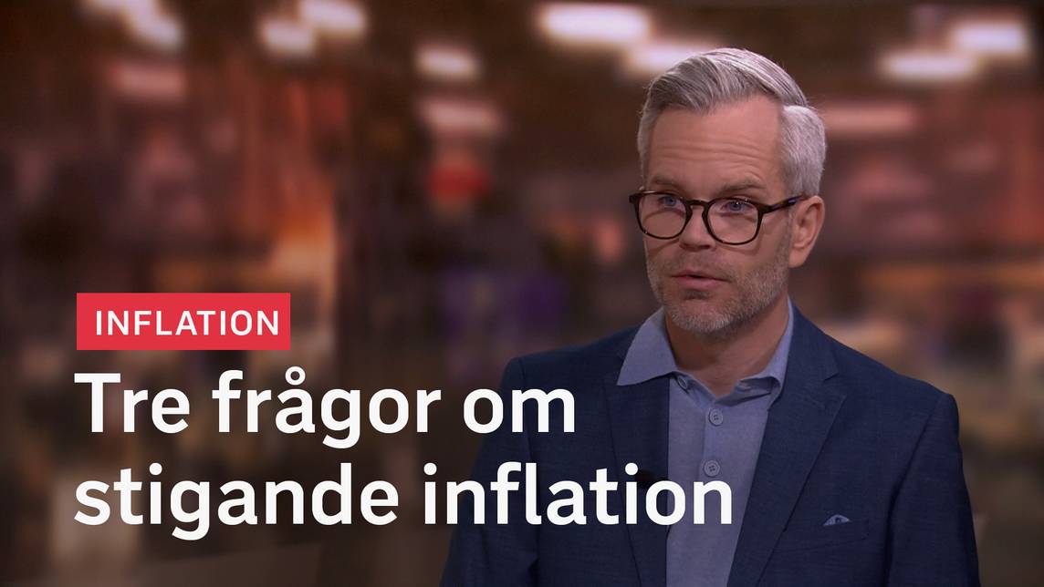 Rapport – INFLATION: Inflationen stiger till 10,2 procent | SVT Play