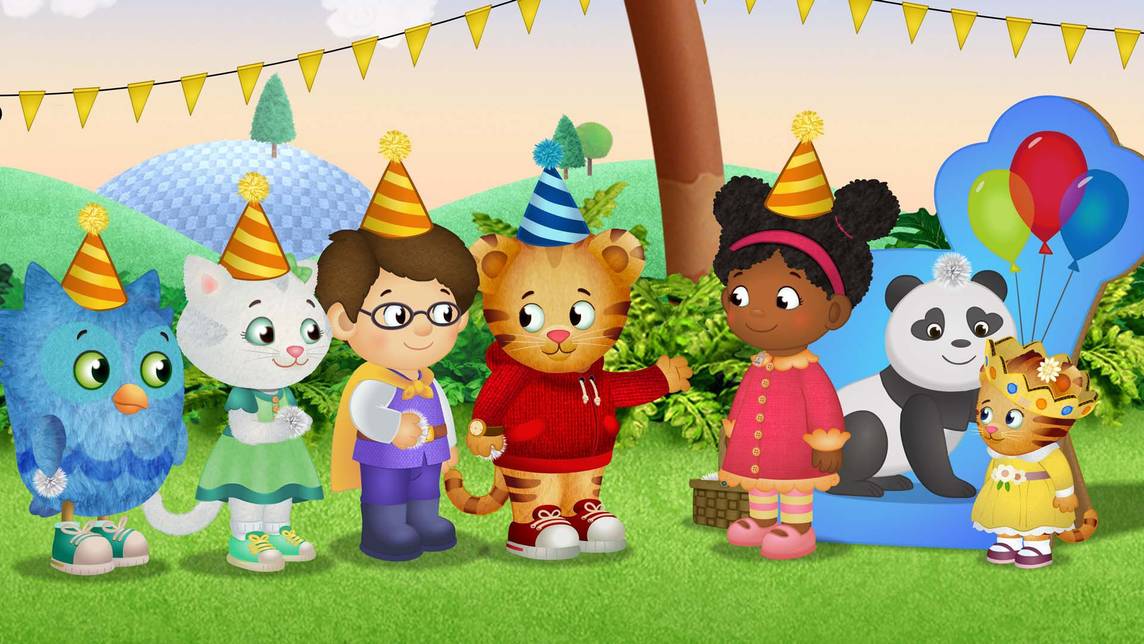 Daniel Tigers kvarter – Margreths födelsedagskalas | SVT Play