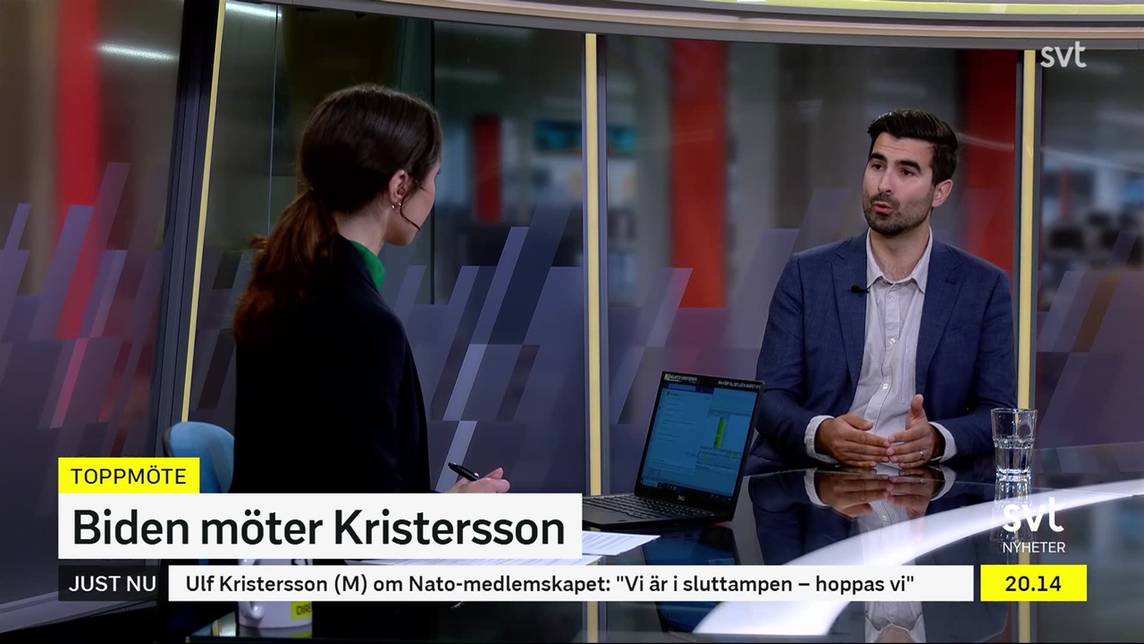 SVT Nyheter Direkt – Biden möter Kristersson i Vita huset | SVT Play