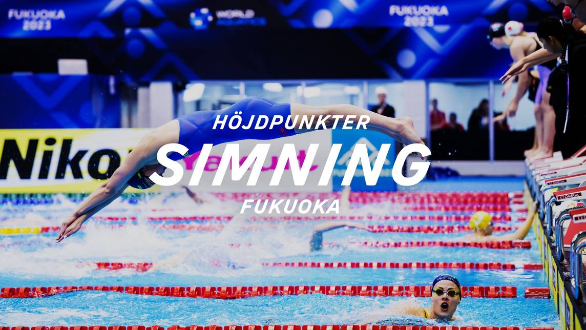 Simning: Höjdpunkter – Sim-VM i Fukuoka - 4X100m 23/7 | SVT Play