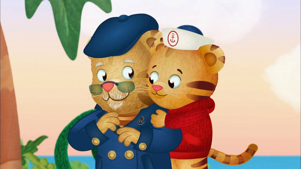 Daniel Tigers kvarter – Tack, farfar Tiger | SVT Play