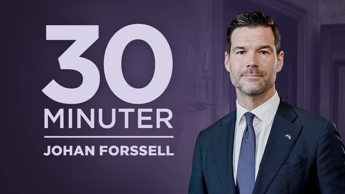 30 minuter – Johan Forssell | SVT Play