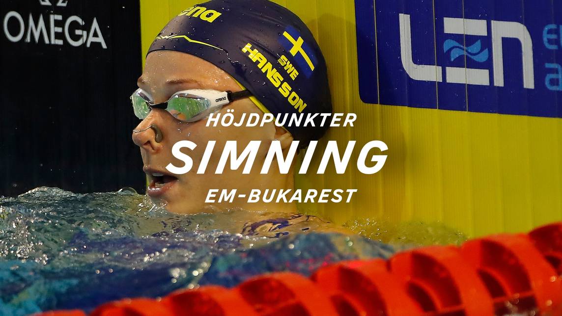 Simning: Höjdpunkter – Simning-EM från Bukarest: Louise Hansson - 100m ...