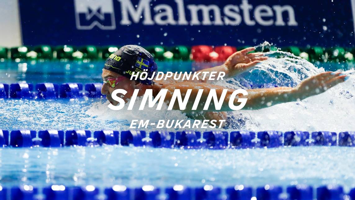 Simning: Höjdpunkter – Sim-EM från Bukarest: Sara Junevik - 50m Fjäril ...