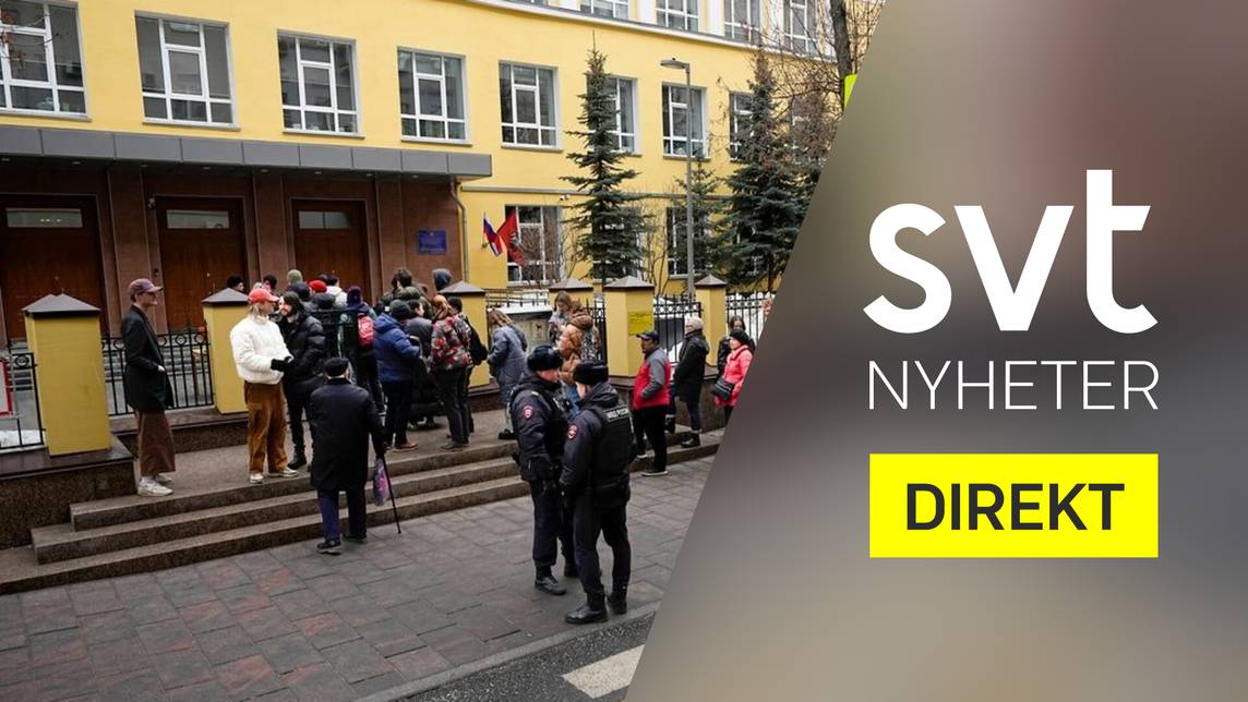 SVT Nyheter Direkt – Val i Ryssland | SVT Play