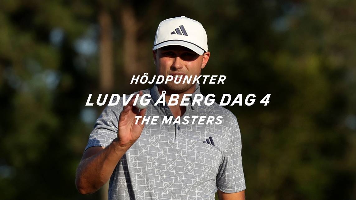 Golf: The Masters – Ludvig Åberg dag 4 | SVT Play