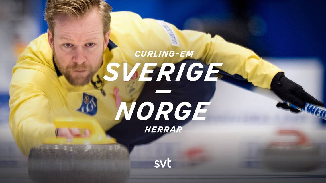 Curling: EM – Sverige-Norge (h) | SVT Play
